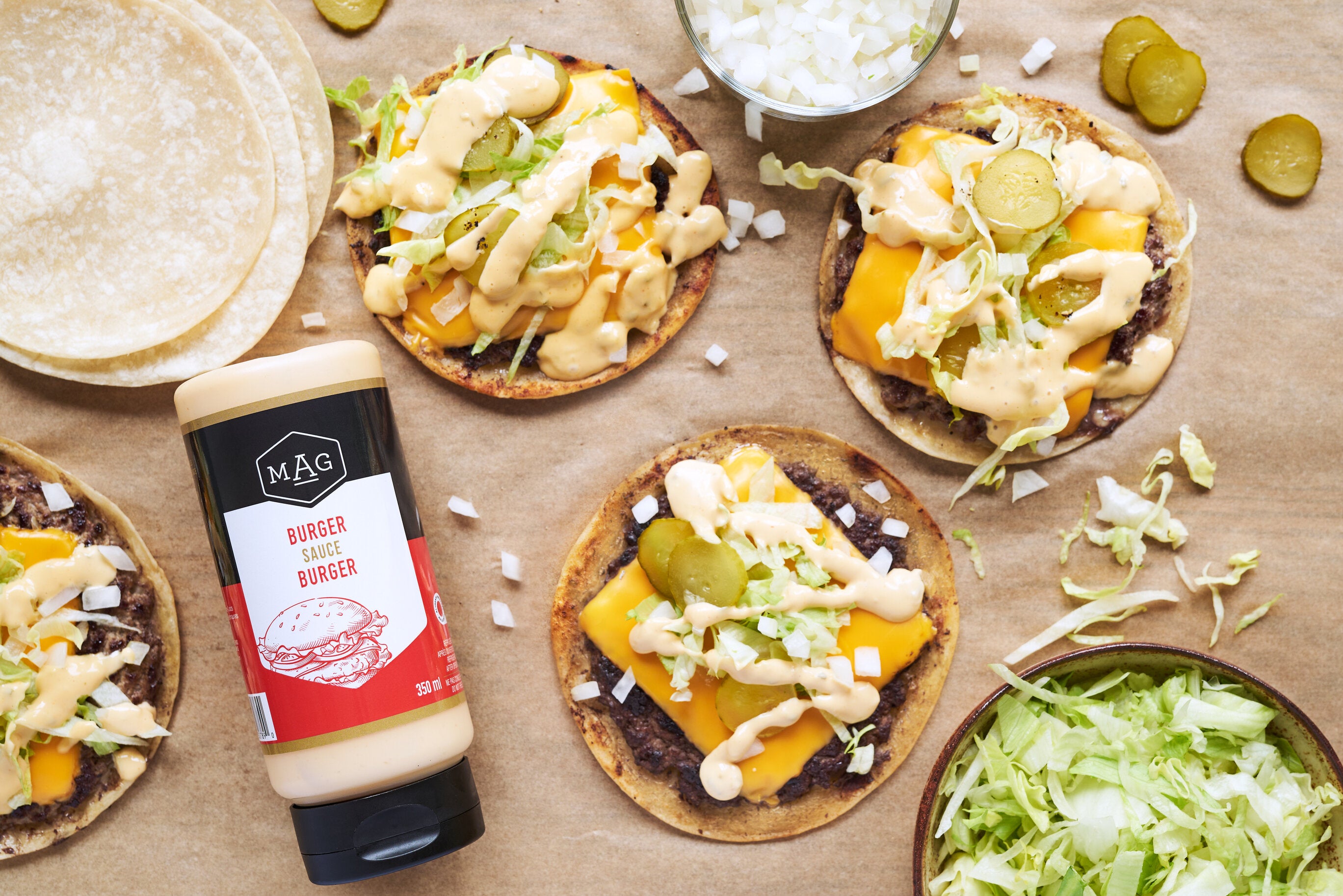 Smash Burger Tacos – Mayonnaise MAG