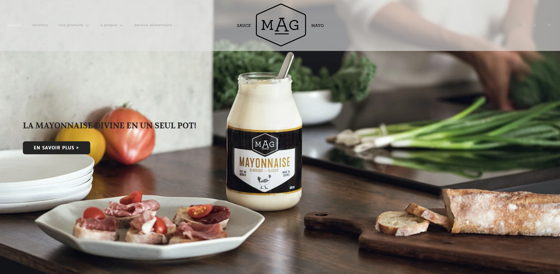 Découvrez nos savoureuses recettes avec notre mayonnaise MAG ...