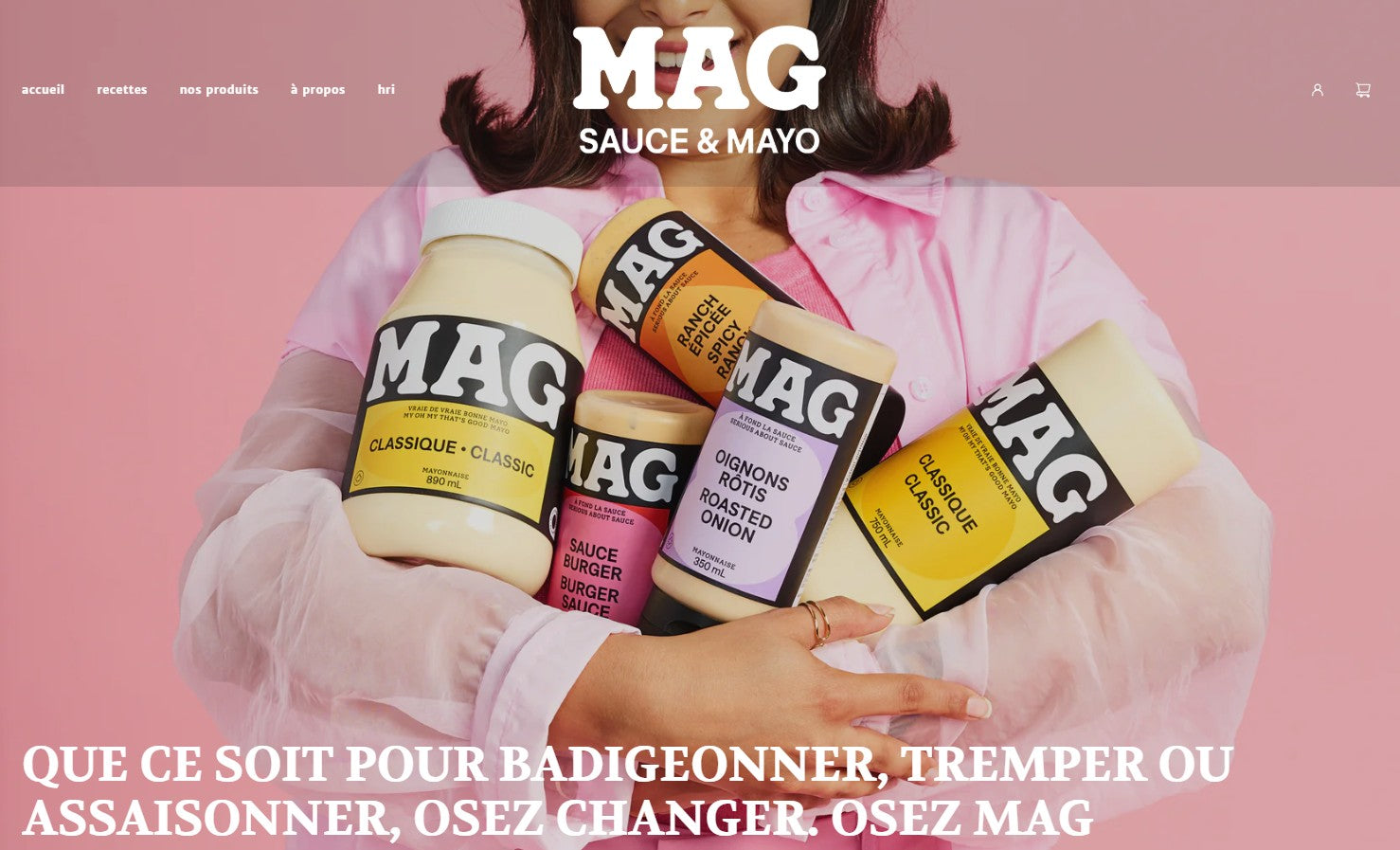 Découvrez nos savoureuses recettes avec notre mayonnaise MAG ...